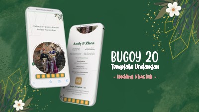 Bugoy 20 – Template Undangan